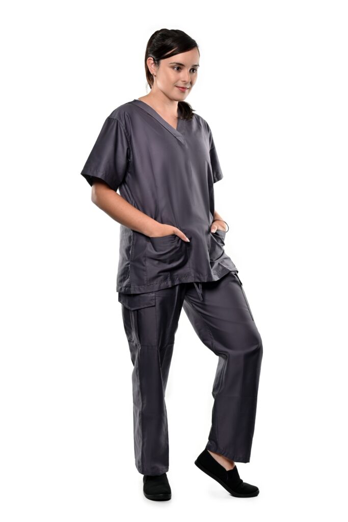 Plain Set - Grey - Viva Scrubs