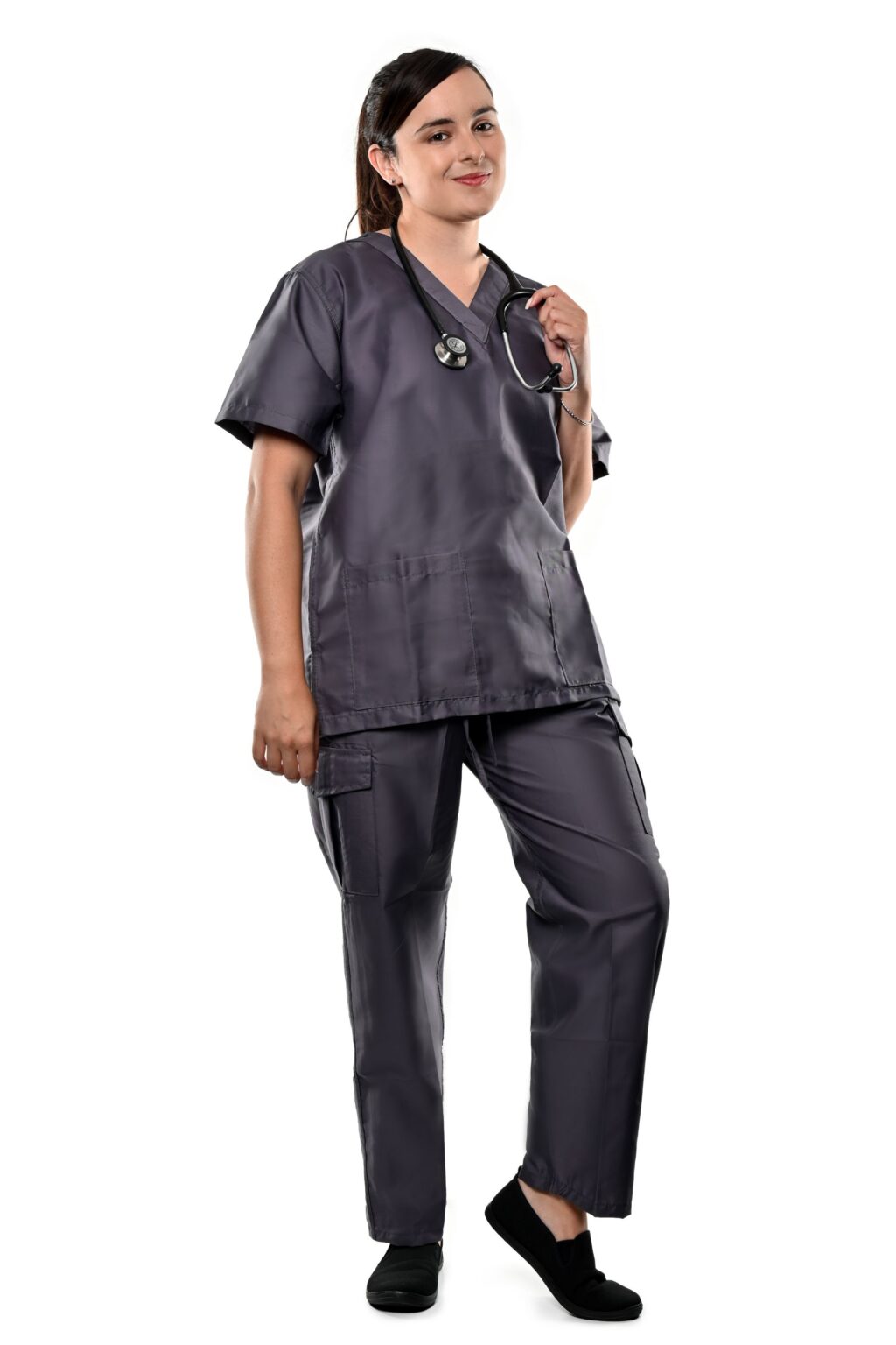Plain Set - Grey - Viva Scrubs