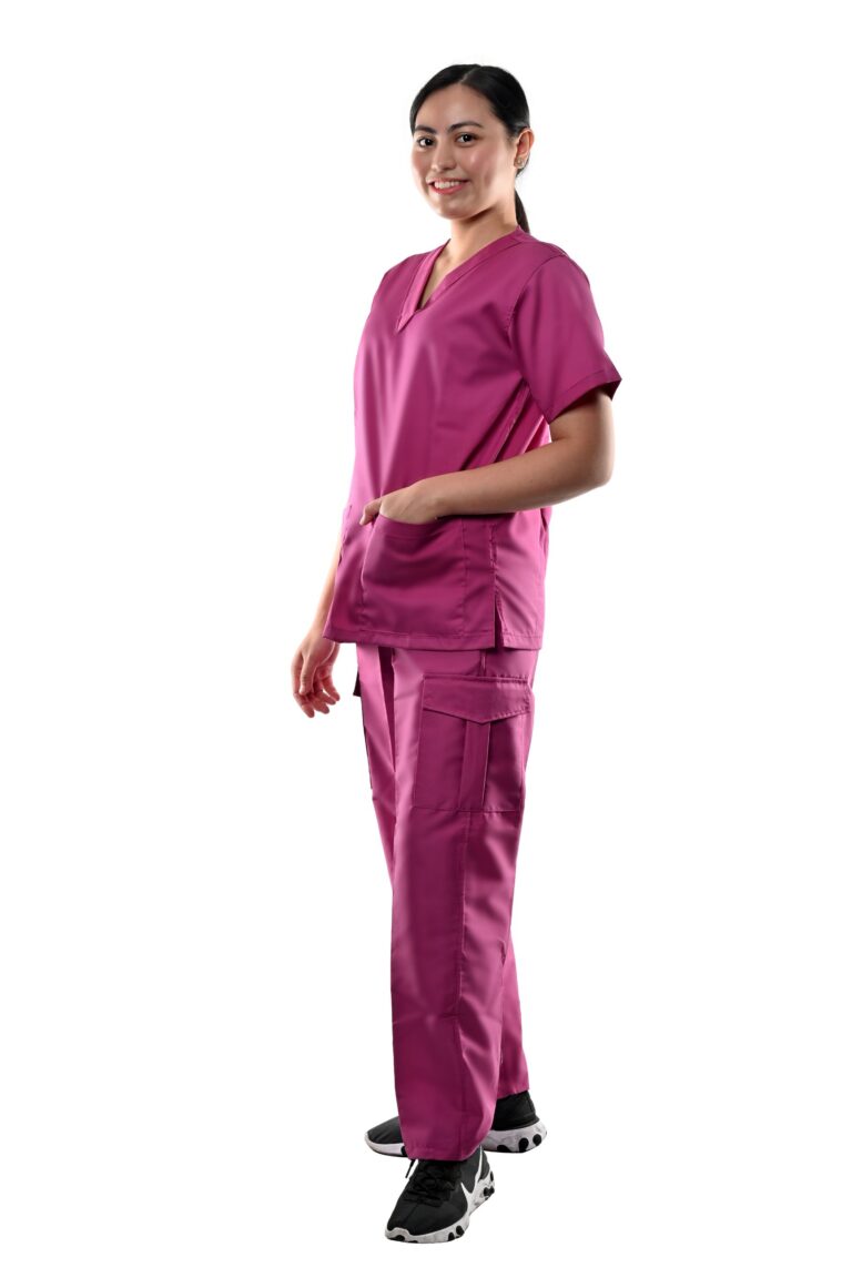 Plain Set - Magenta - Viva Scrubs