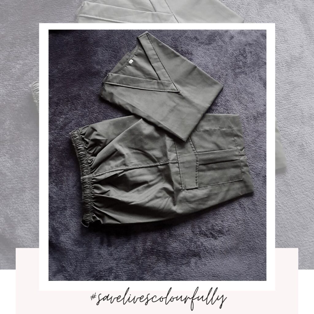 Plain Set - Black - Viva Scrubs